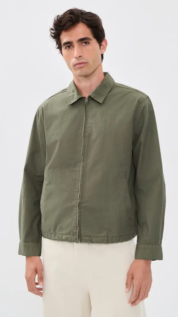 Madewell Transitional Cotton Zip Jacket