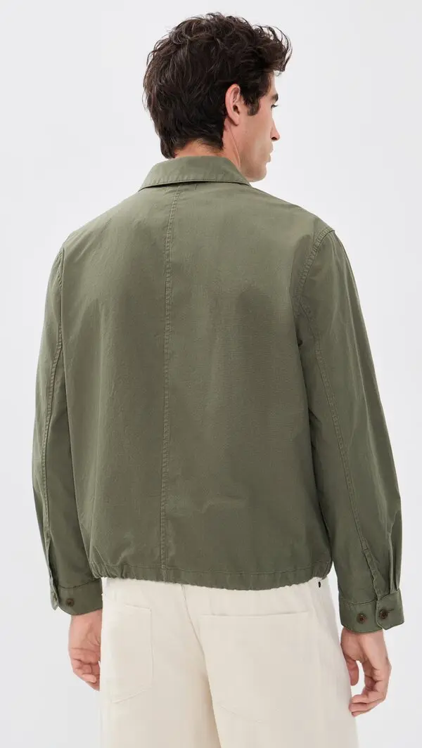 Madewell Transitional Cotton Zip Jacket