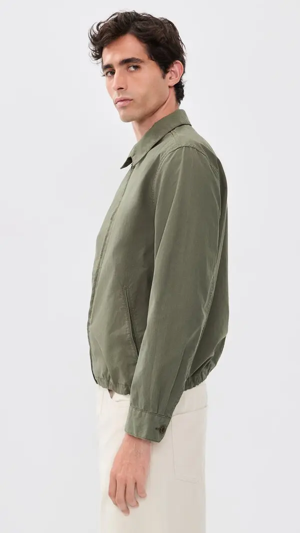 Madewell Transitional Cotton Zip Jacket