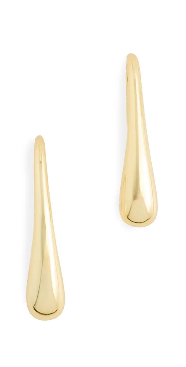 Shashi Mia French Hook Earrings - Gold