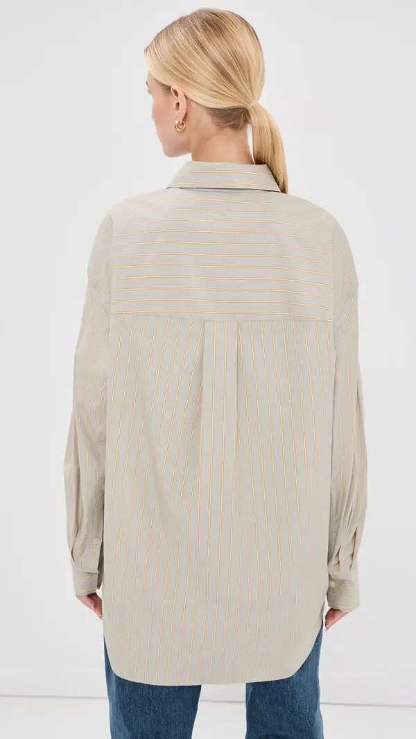 KALLMEYER Dani Pinstripe Button-down Shirt