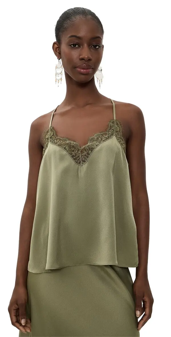 Ba&sh Corina Top - Kaki
