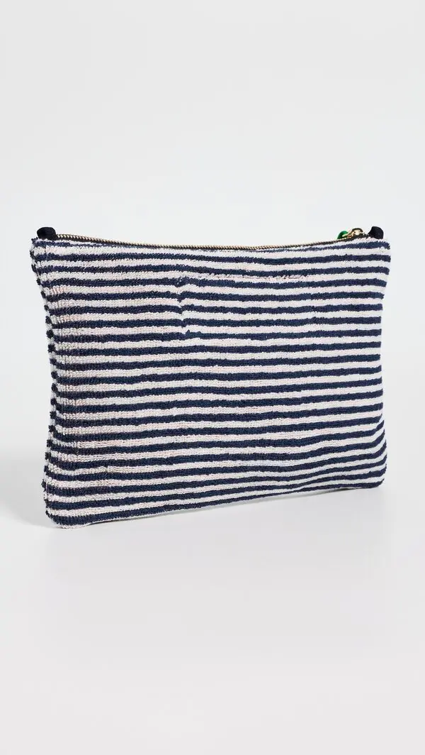 Clare V. Terry Cloth Flat Clutch