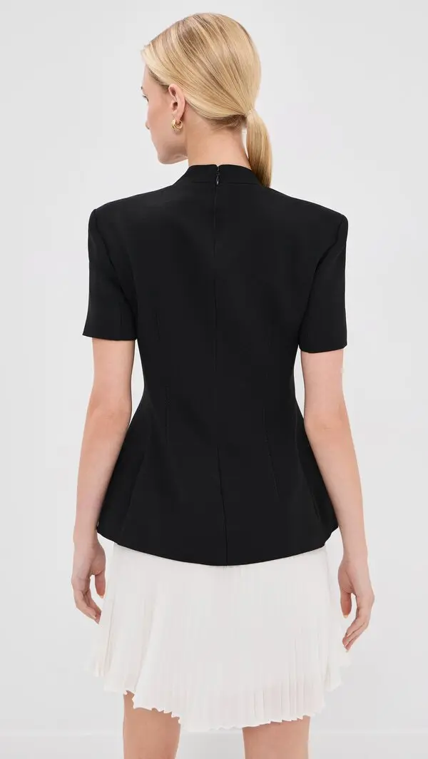 Simkhai Leah Short Sleeve Blazer Mini Dress
