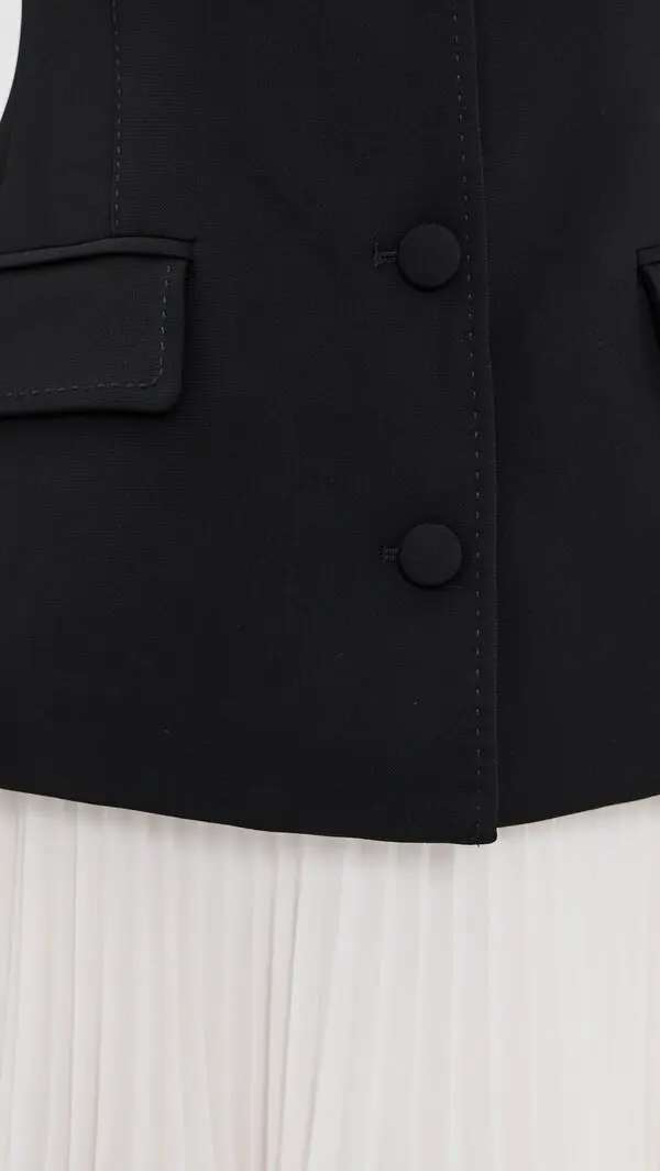 Simkhai Leah Short Sleeve Blazer Mini Dress