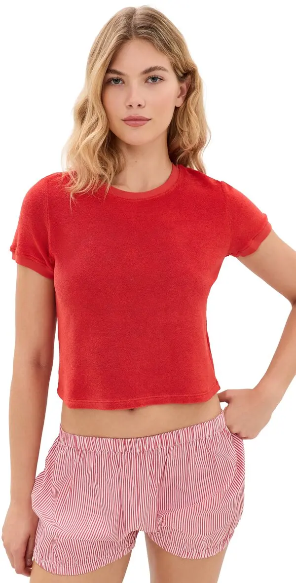 Suzie Kondi Carpi Tee - Cherry