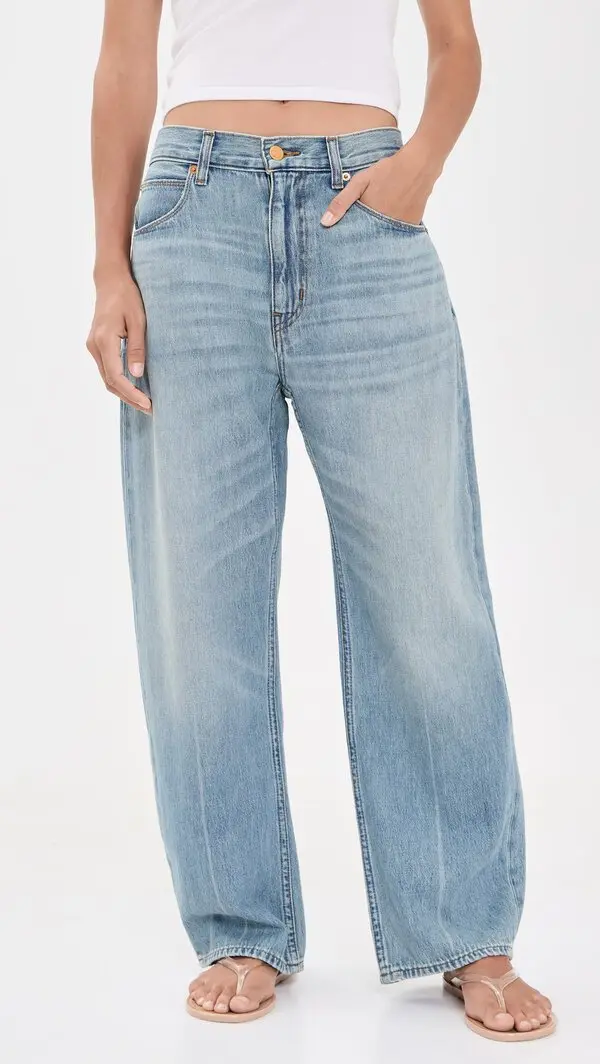 JAMIE HALLER The Crop Loose Jeans