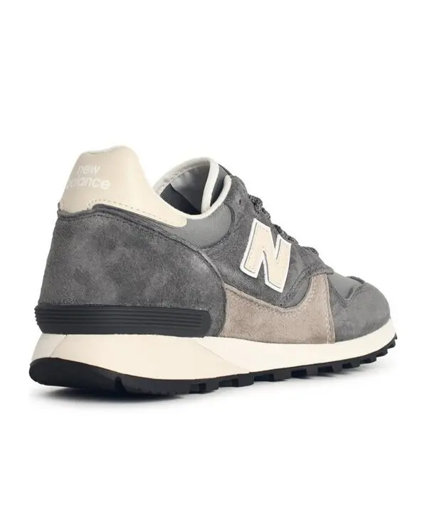 NEW BALANCE 475' Grey Fabric And Suede Sneakers