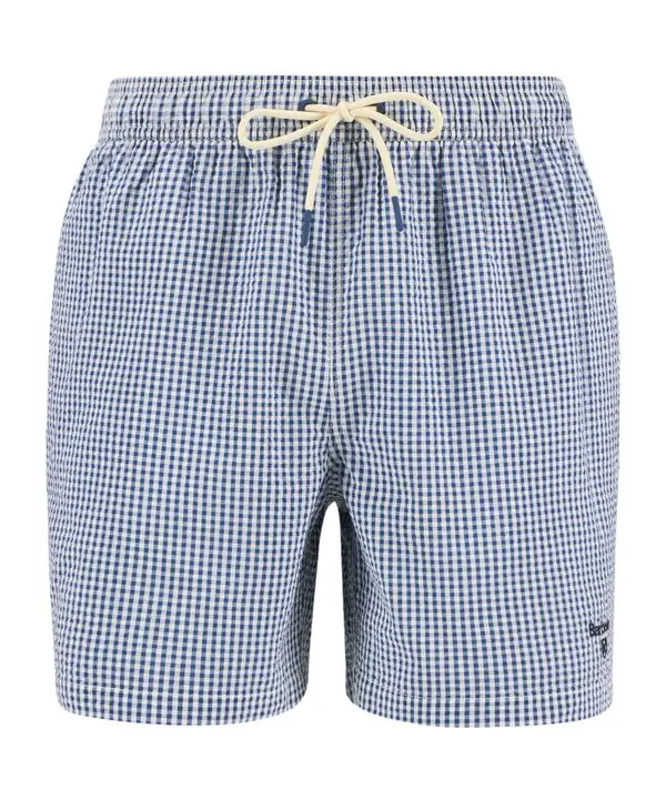 Barbour Gingham Seersucker Swim Shorts