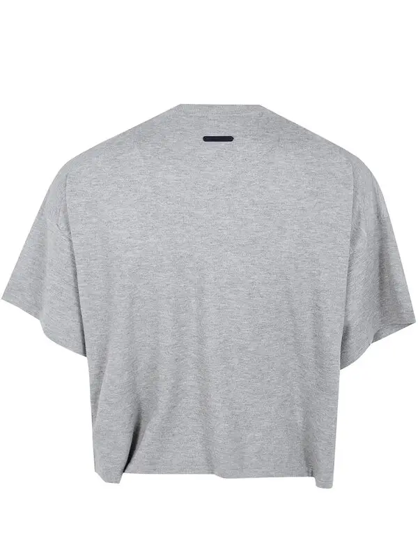 Fear Of God Logo-patch Crewneck T-shirt