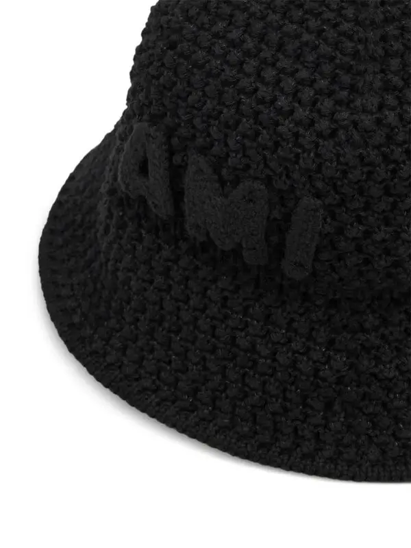 AMI Paris Logo Patch Bucket Hat