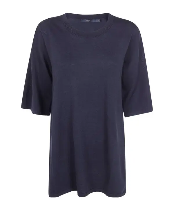 Seventy Flared-sleeve T-shirt - Black