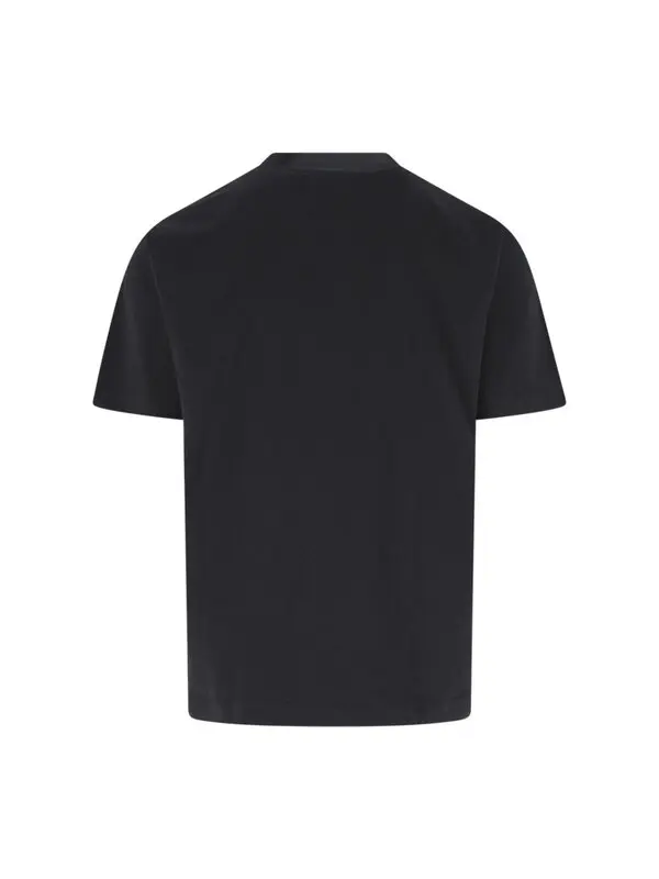 AND WANDER Large Logo Print T-shirt