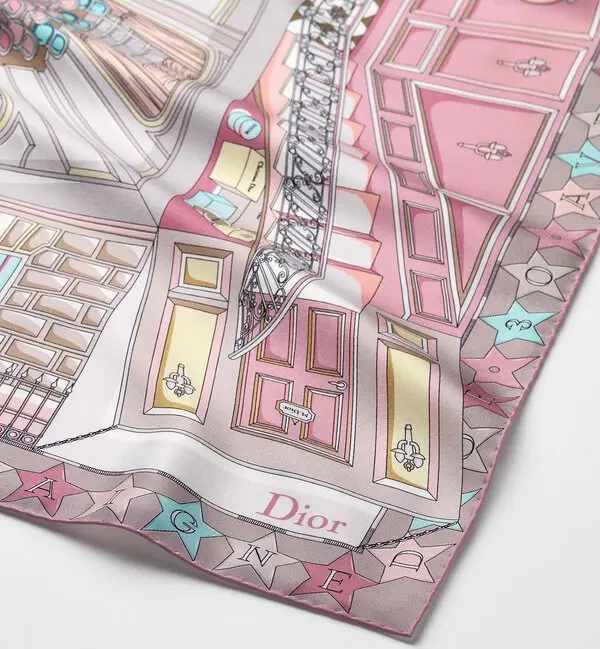 Dior Inside Avenue90 Square Scarf