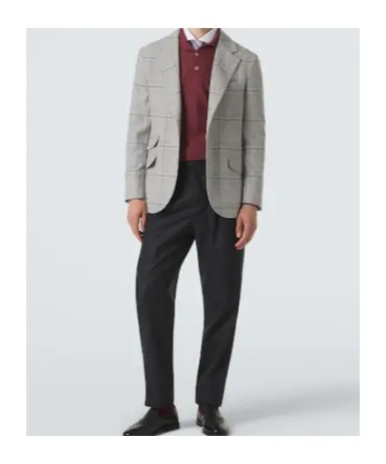 Brunello Cucinelli Checked Blazer