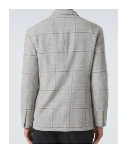 Brunello Cucinelli Checked Blazer