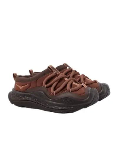 Hoka One One Elastic Laces Non-slip Platform Sneakers