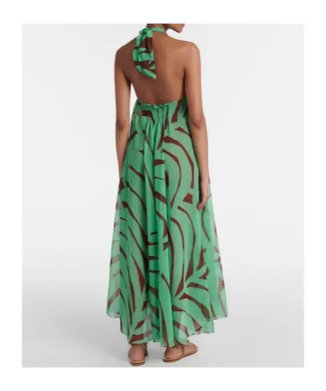 Johanna Ortiz Tactile Winds Georgette Maxi Dress
