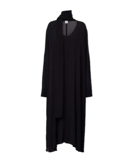 TOTEME Tie-neck Maxi Dress