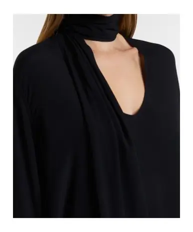 TOTEME Tie-neck Maxi Dress