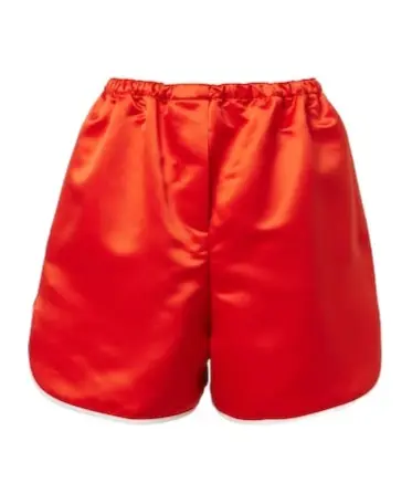 THE FRANKIE SHOP Adia Satin Shorts
