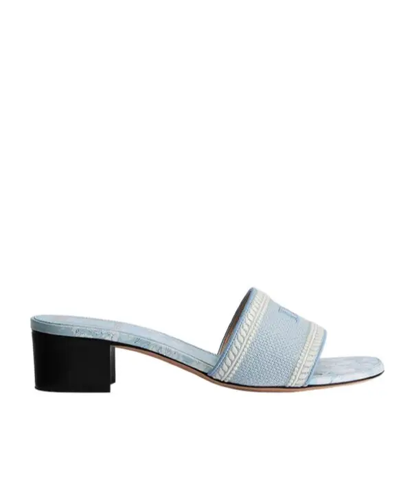 Dior Dioriviera Dway Heeled Slide - Multicolor