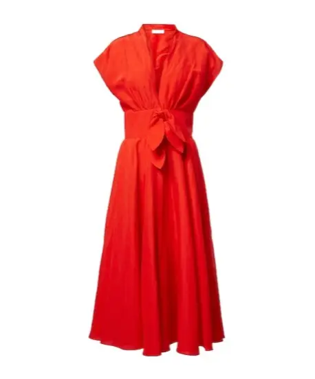 Alaïa Belted Midi Dress