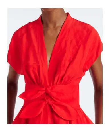 Alaïa Belted Midi Dress