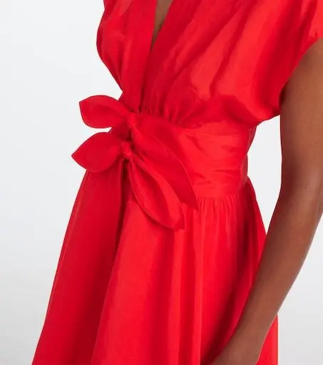 Alaïa Belted Midi Dress