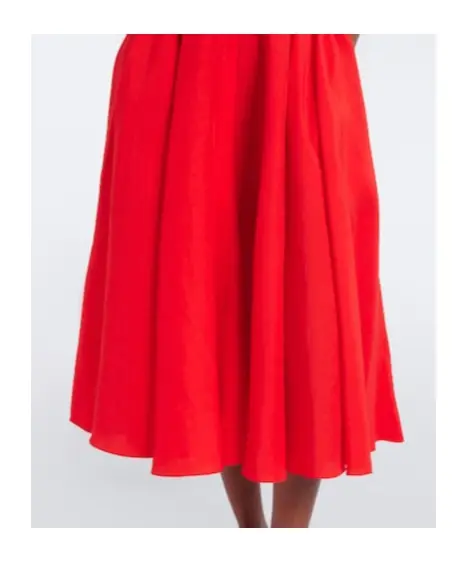Alaïa Belted Midi Dress