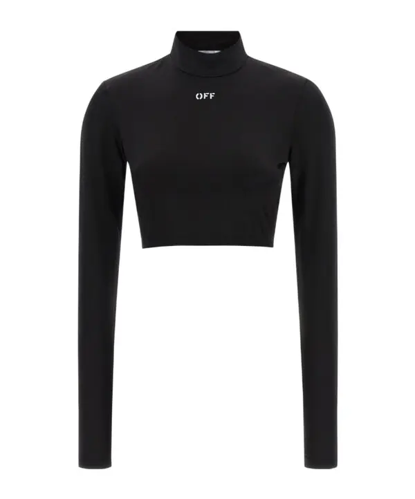 Off-White Off Stamp Cropped Top