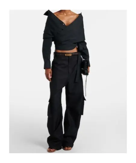 Balenciaga Wool Cargo Pants