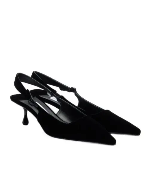 JIMMY CHOO Velvet Slingback Pumps