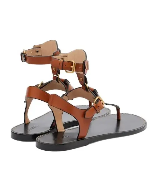 Isabel Marant Étoile Leather Thong Sandals