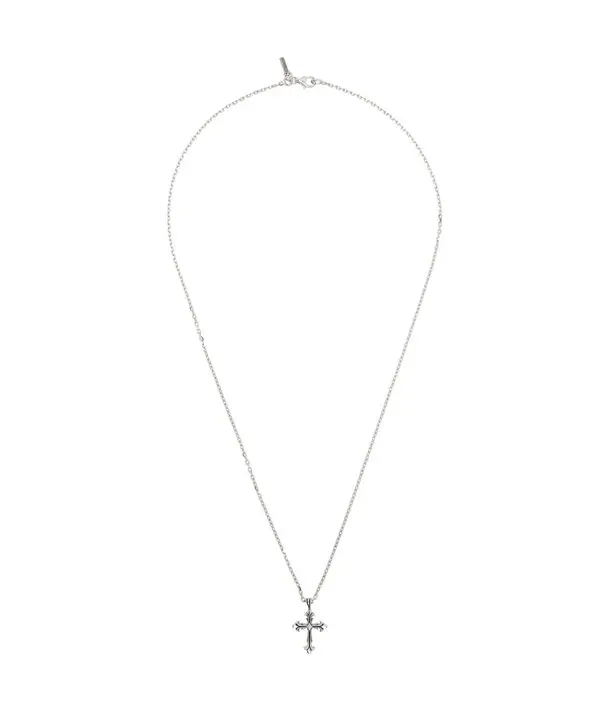 Emanuele Bicocchi Fleury Cross Pendant Necklace
