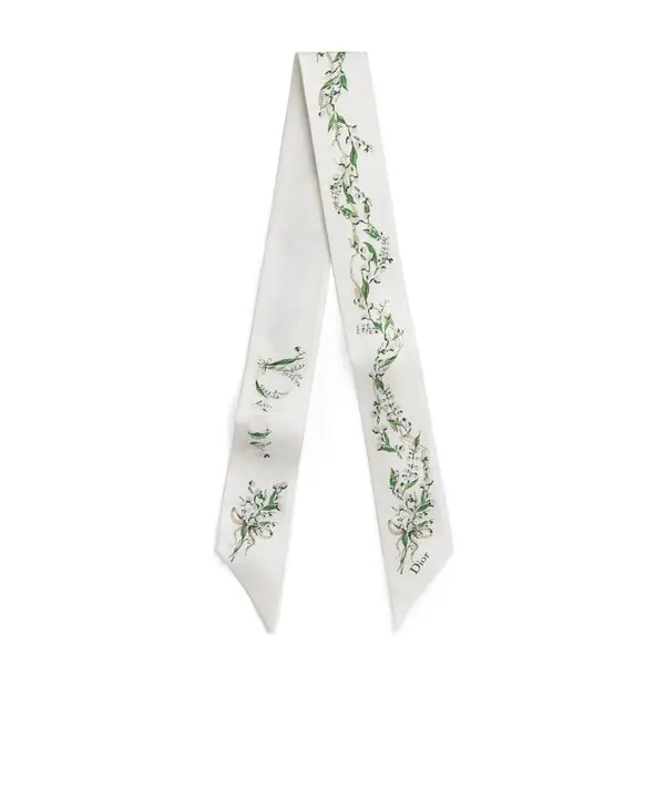 Dior Pointed Silk Scarf