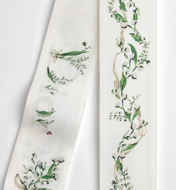 Dior Pointed Silk Scarf