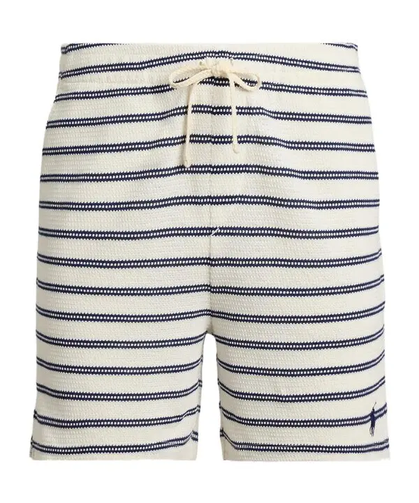 Polo Ralph Lauren Striped-pattern Drawstring Shorts