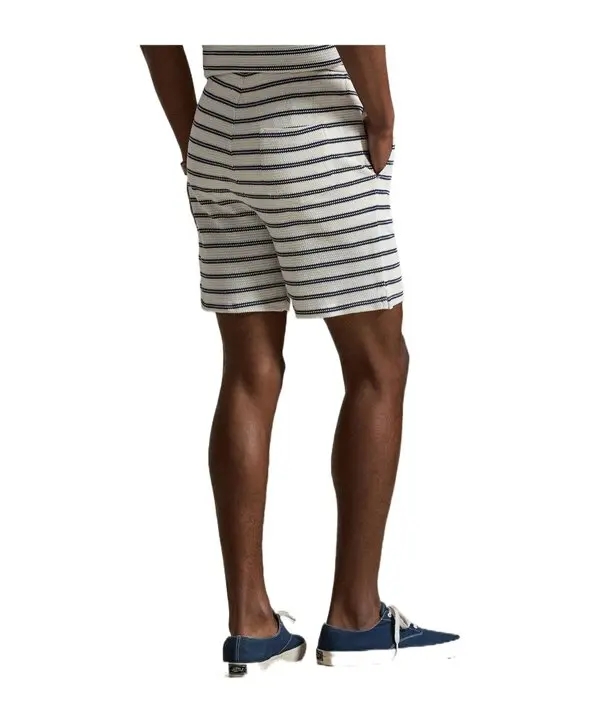 Polo Ralph Lauren Striped-pattern Drawstring Shorts