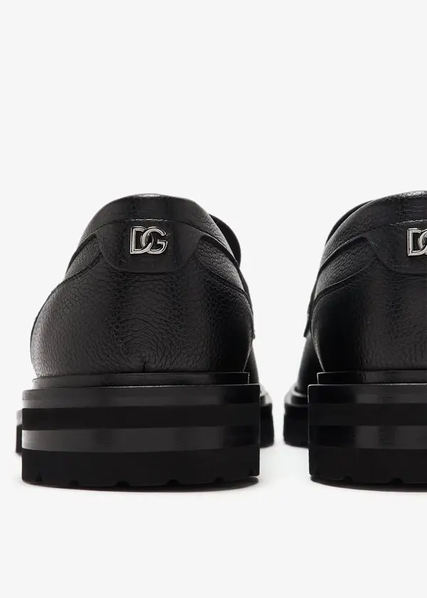 Dolce & Gabbana Dolce Gabbana Almond Toe Penny Loafers