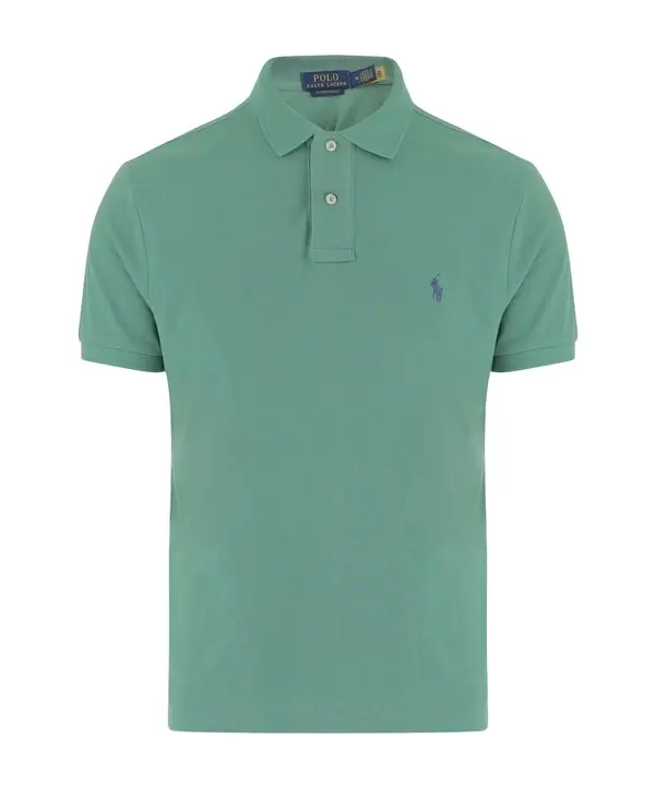 Polo Ralph Lauren Logo-embroidered Straight Hem Polo Shirt