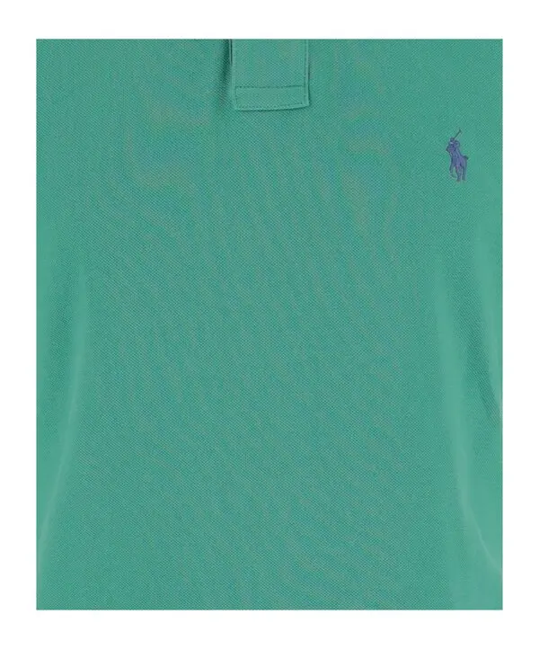 Polo Ralph Lauren Logo-embroidered Straight Hem Polo Shirt