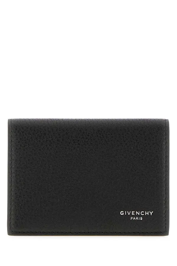 Givenchy Leather Card Holder - Black