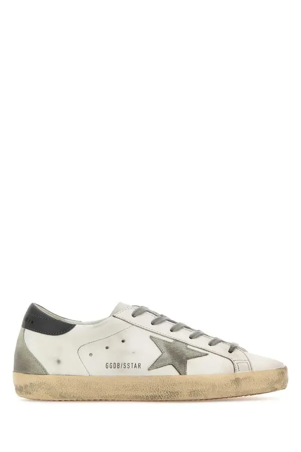 GOLDEN GOOSE Leather Super Star Classic Sneakers - Multicolor