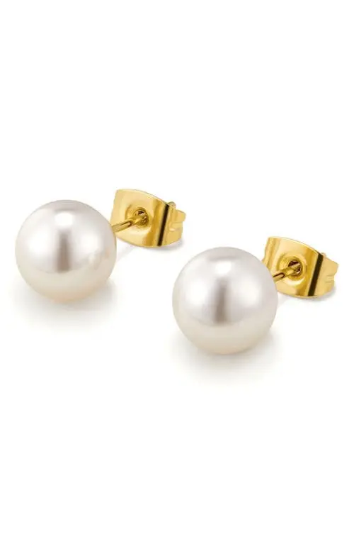 D.LOUISE Freshwater Pearl Stud Earrings