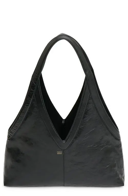 MANSUR GAVRIEL Soft M Leather Tote - Black