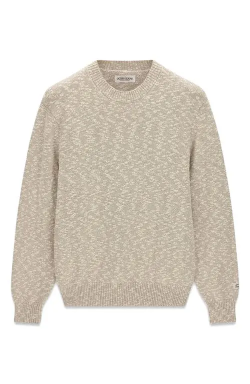 Guess Marled Cotton Crewneck Sweater
