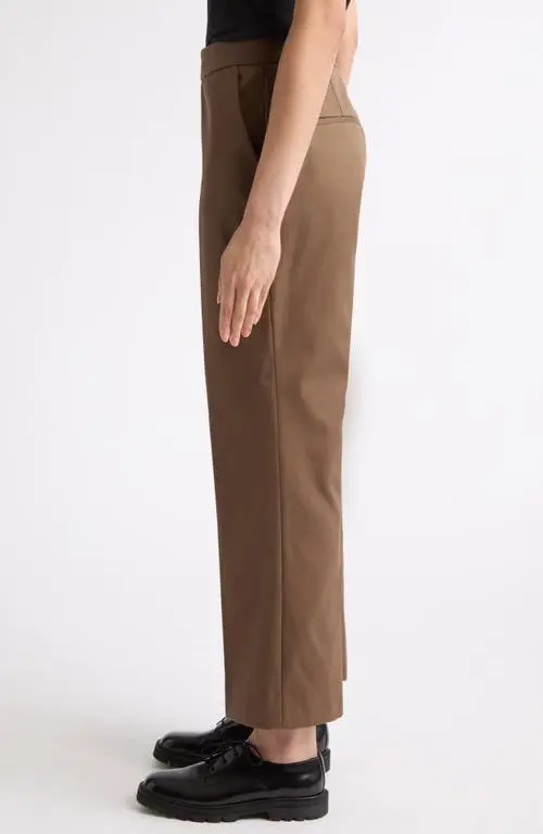 Partow Sullivan Creased Flared Cotton Twill Pants