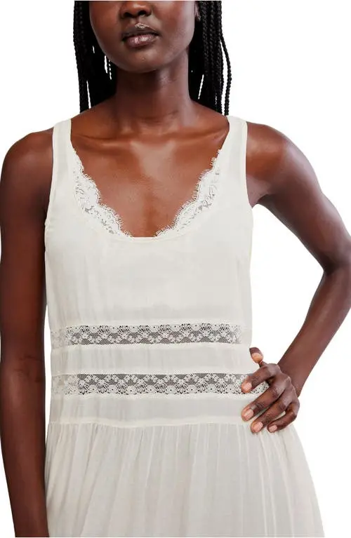 Free People Voile And Lace Midi Dress