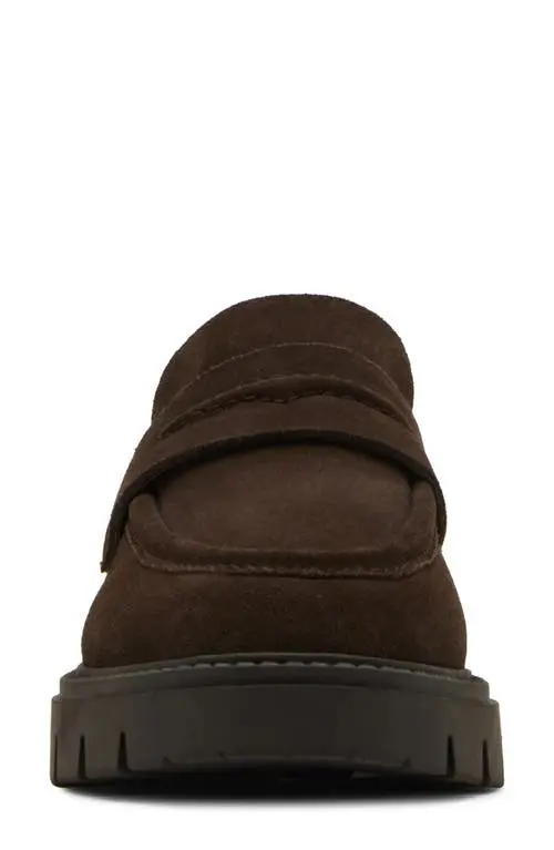 Blondo Kisha Waterproof Penny Loafer - Java Suede